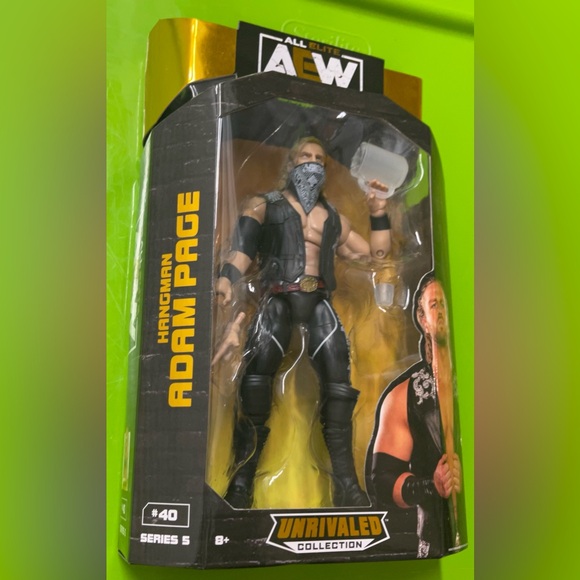 WWE | Toys | Hangman Adam Page Aew Unrivaled Collection Series 5 4 Action Figure 202 | Poshmark